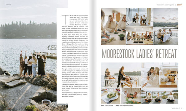 Moorestock Ladies' Retreat - ZOOM Magazine | Sunshine Coast BC